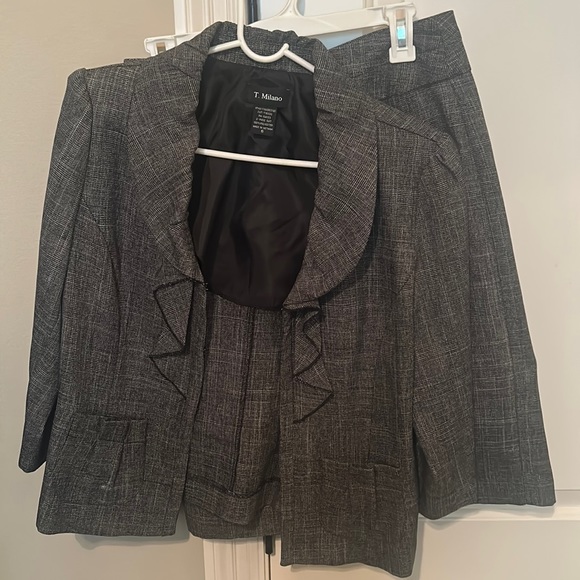 T Milano | Jackets & Coats | Suit Jacket And Skirt | Poshmark